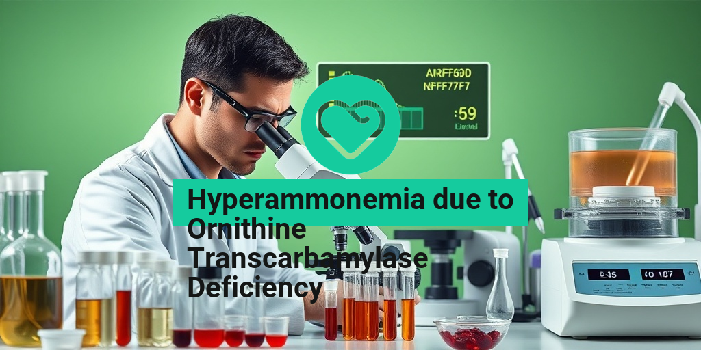 Hyperammonemia due to Ornithine Transcarbamylase Deficiency ...