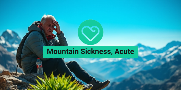 Mountain Sickness: Acute Symptoms, Causes, and Treatments • Yesil Health AI